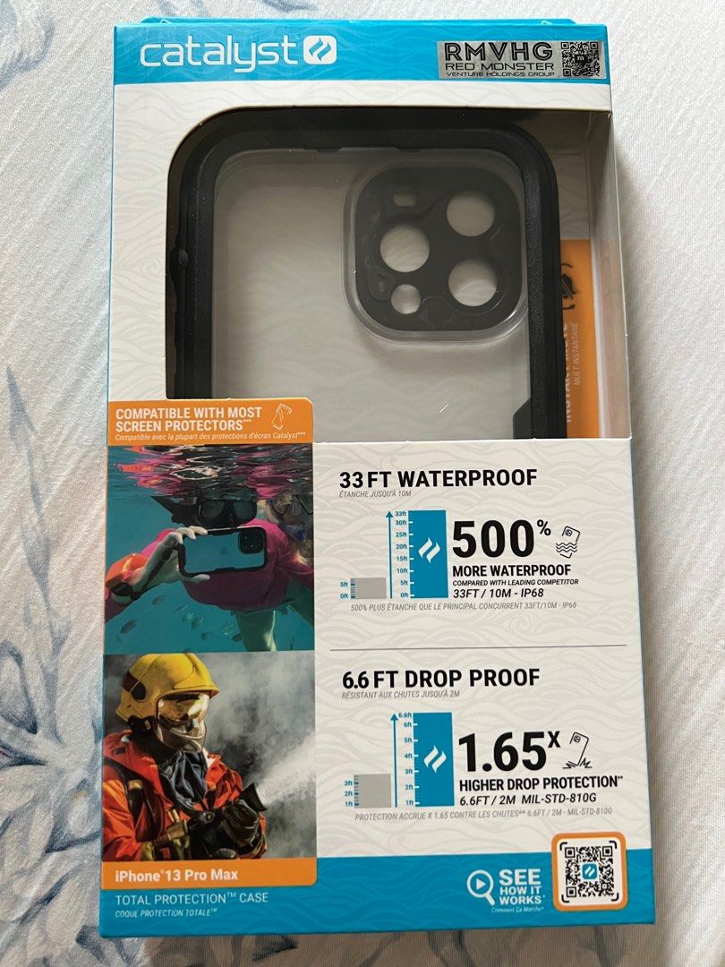 Catalyst iPhone 13 pro max waterproof case, Mobile Phones & Gadgets ...