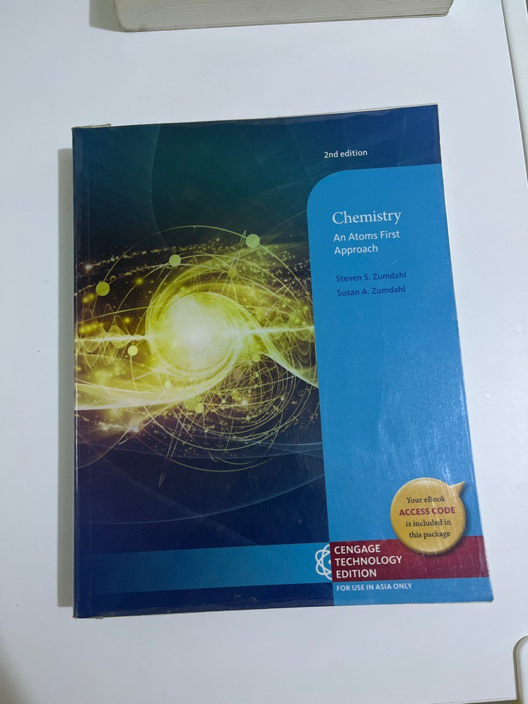2nd edition Chemistry: An Atoms First Approach, Hobbies & Toys, Books ...