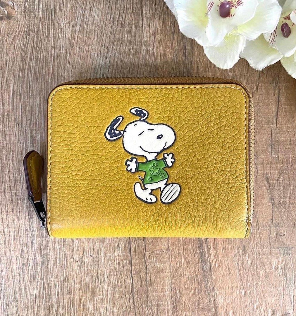 Coach x peanuts / wallet, Luxury, Bags & Wallets on Carousell