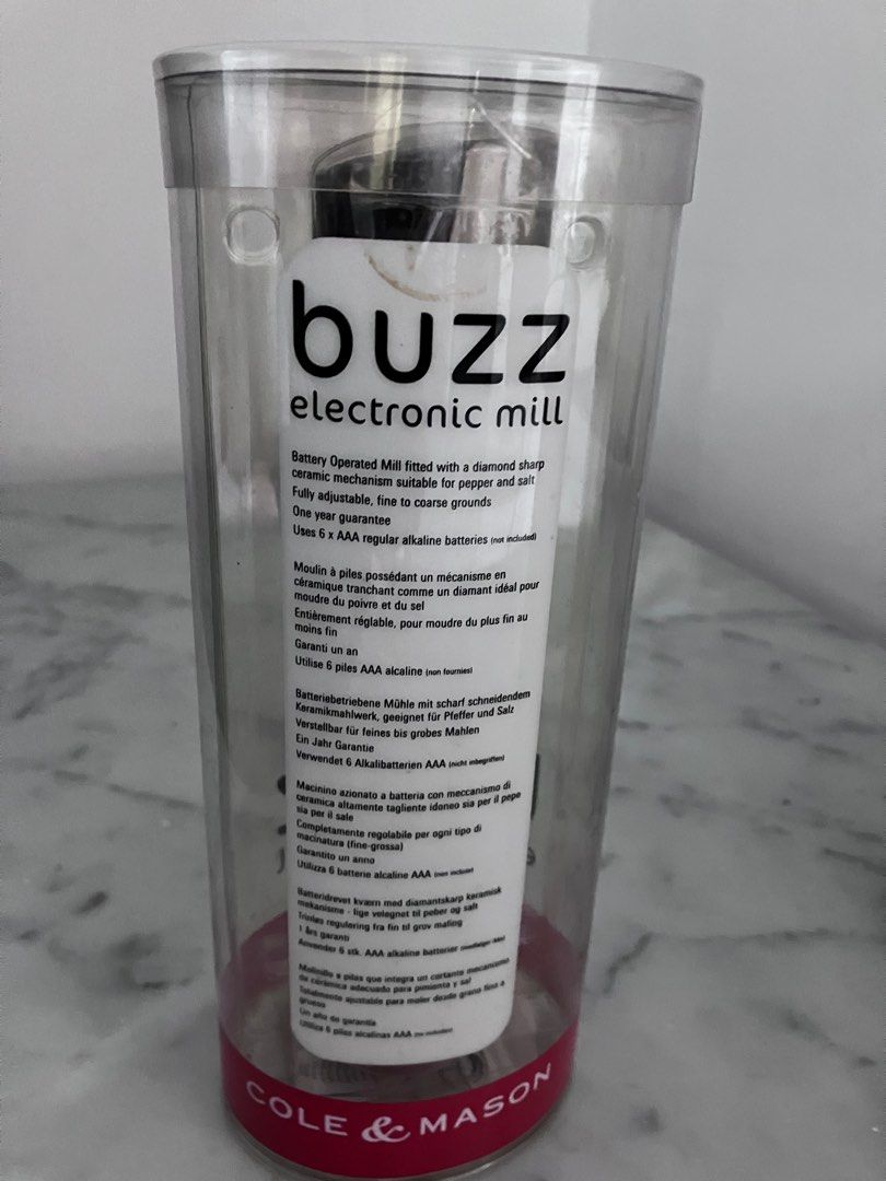 Cole and Mason Electronic Mill, Furniture & Home Living, Kitchenware ...