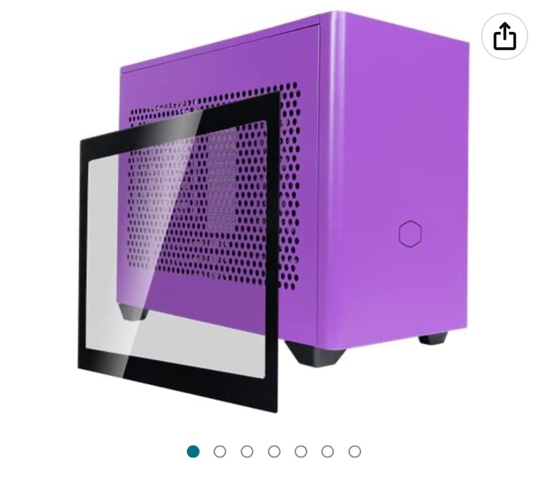 Coolermaster NR200P NR200 P purple ITX, Computers & Tech, Parts ...