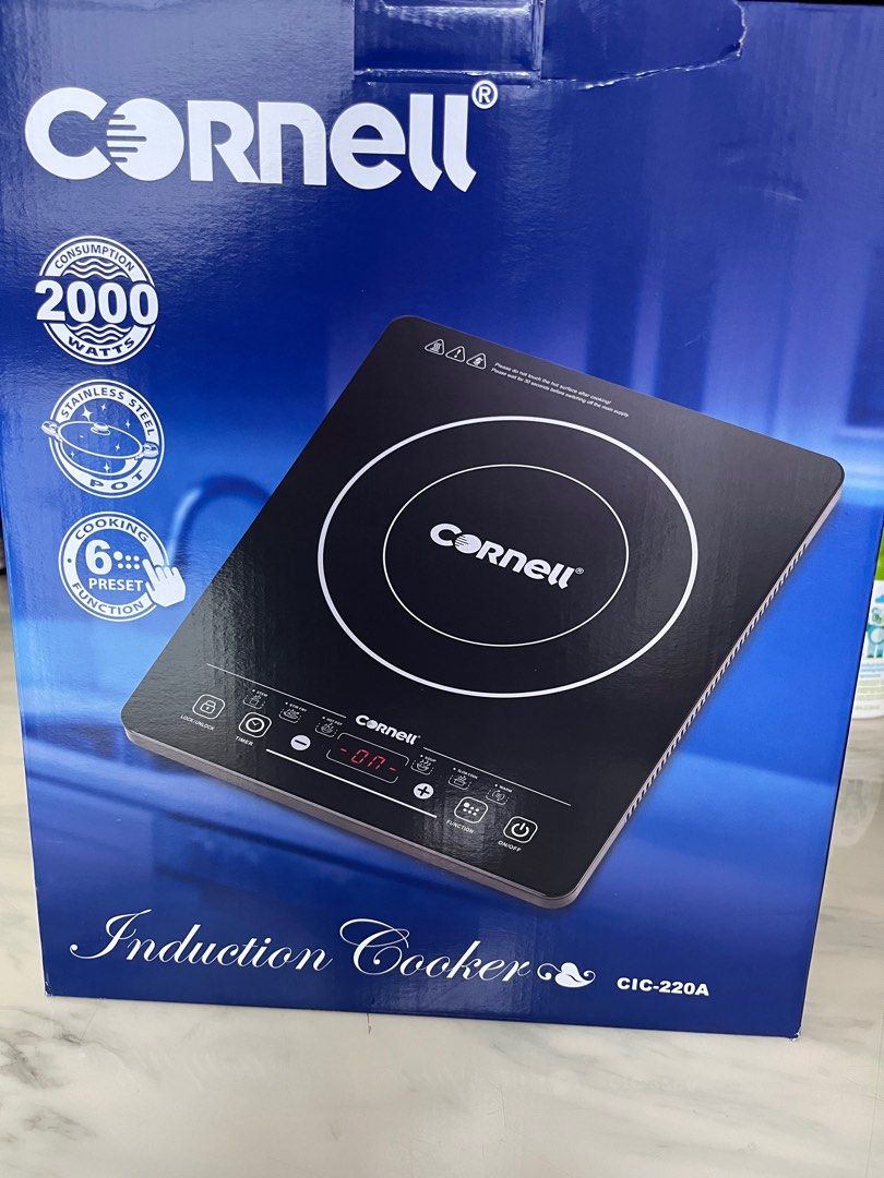 Cornell Induction Cooker CIC 220A, TV & Home Appliances, Kitchen ...