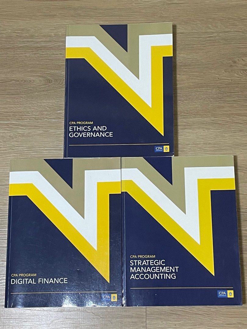 CPA Textbooks, Hobbies & Toys, Books & Magazines, Textbooks on Carousell