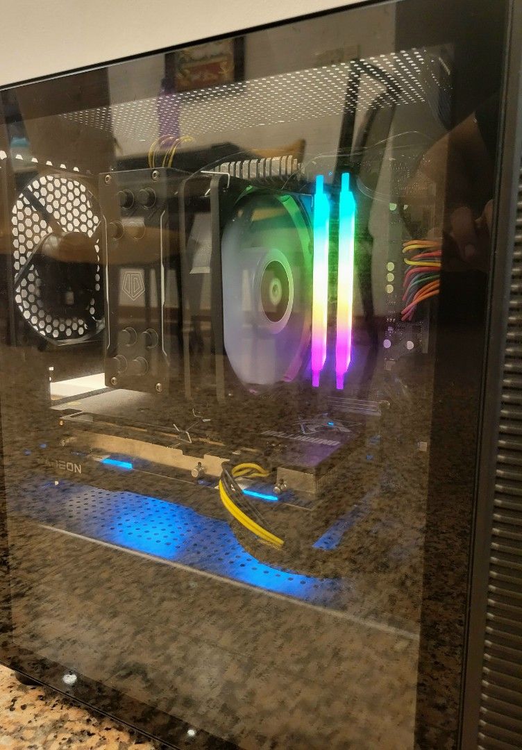 Custom Build - Rx 6600 Hellhound/Ryzen 3600/16GB RGB RAM, Computers ...