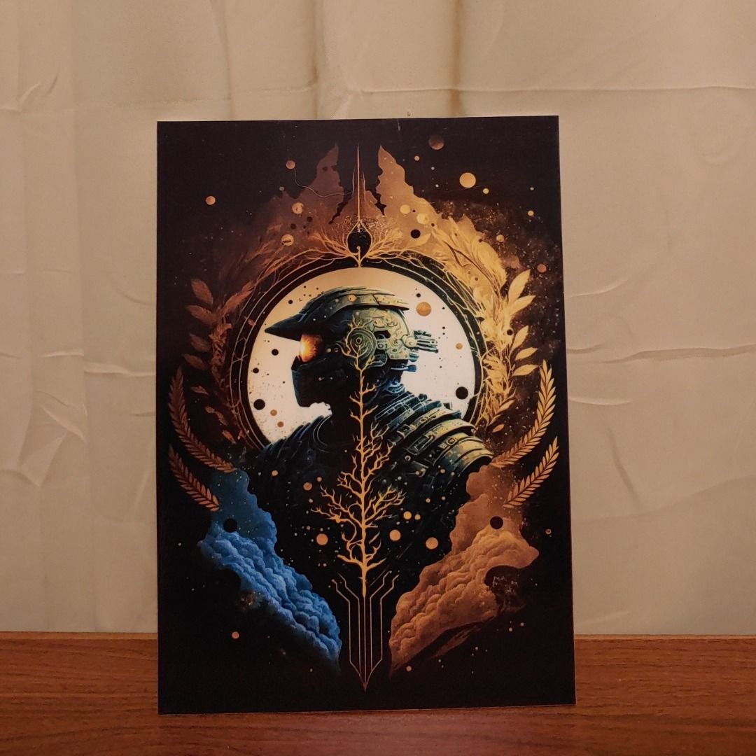 Custom Printed Sintra Board Wall Decor - A4 size, Glossy Finish, Dust ...