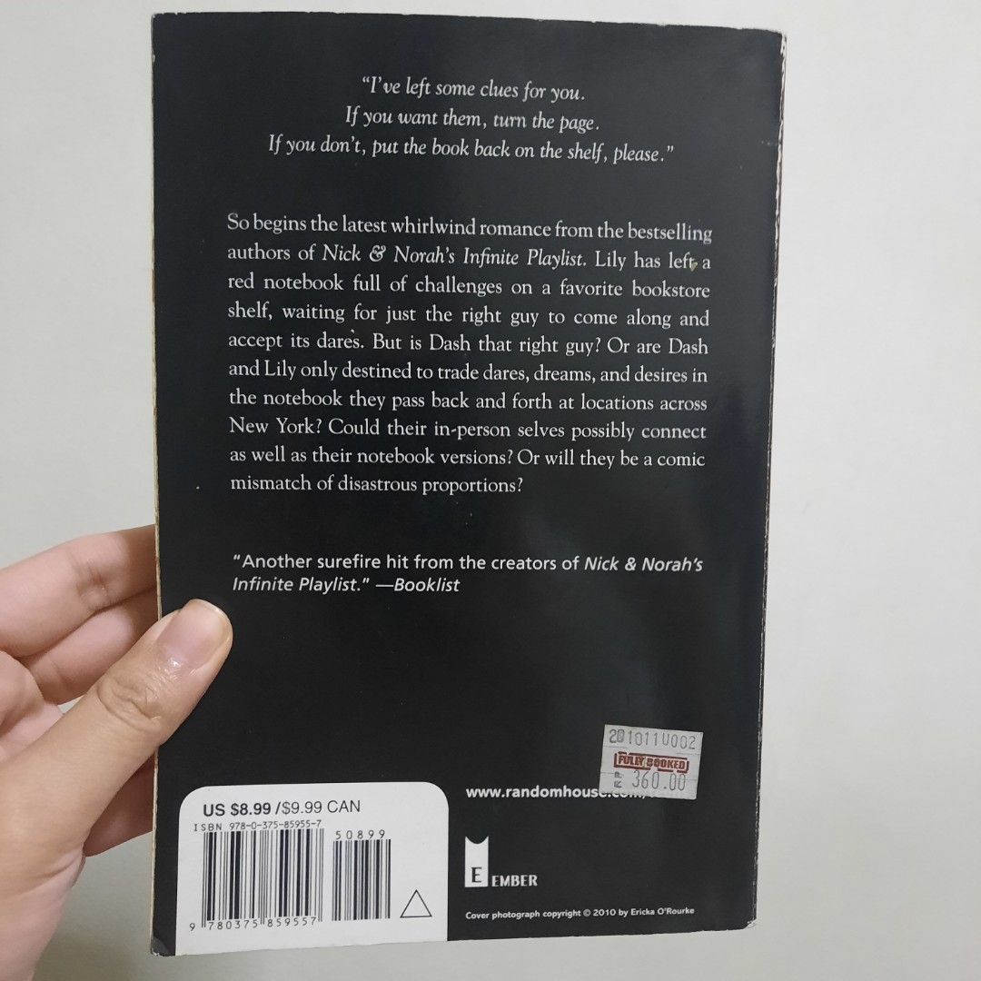 Dash and Lily's Book of Dares by Rachel Cohn and David Levithan ...