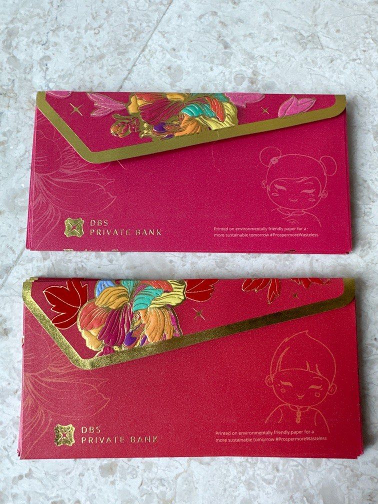 DBS Private Bank Red Packet 2023, Hobbies & Toys, Stationery & Craft ...