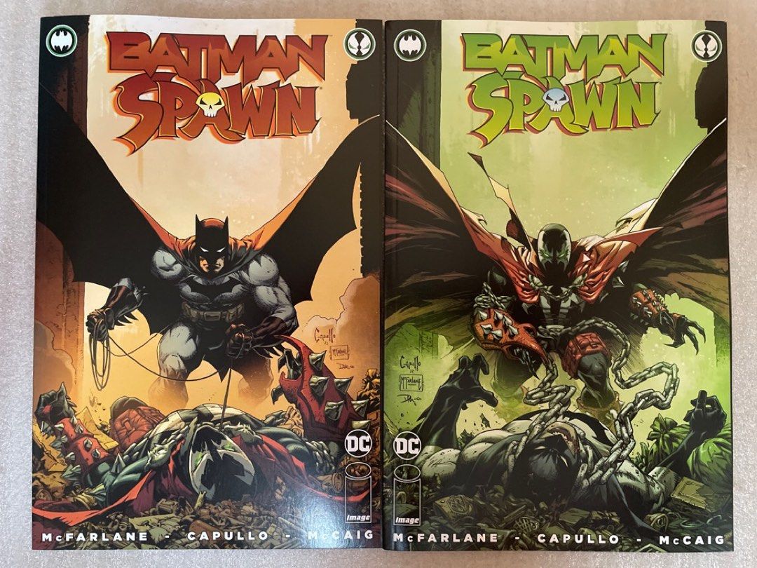 DC Image - Batman Spawn Todd Mcfarlane Capullo, Hobbies & Toys, Books & Magazines, Comics ...