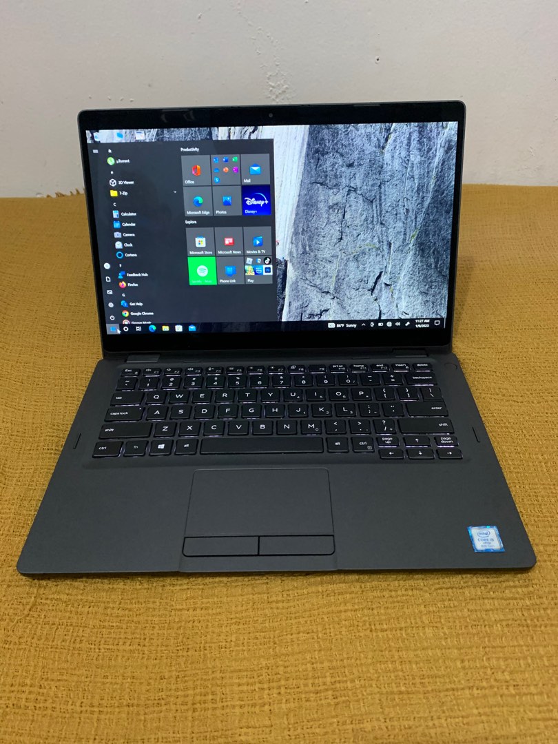 Dell Core i5 8th Gen 8GB Ram 256SSD touch screen/ finger print ...