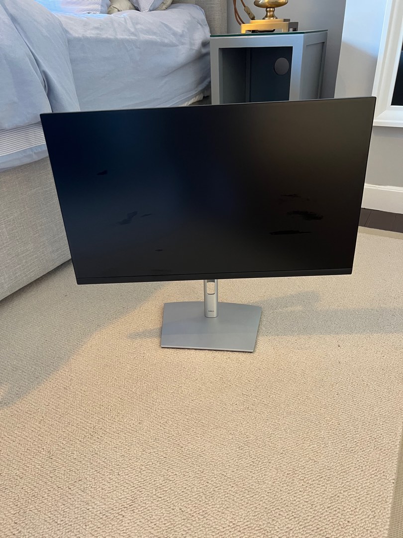 DELL Flat panel monitor 27 inch, 電腦＆科技, 電腦周邊及配件, 電子屏幕 - Carousell