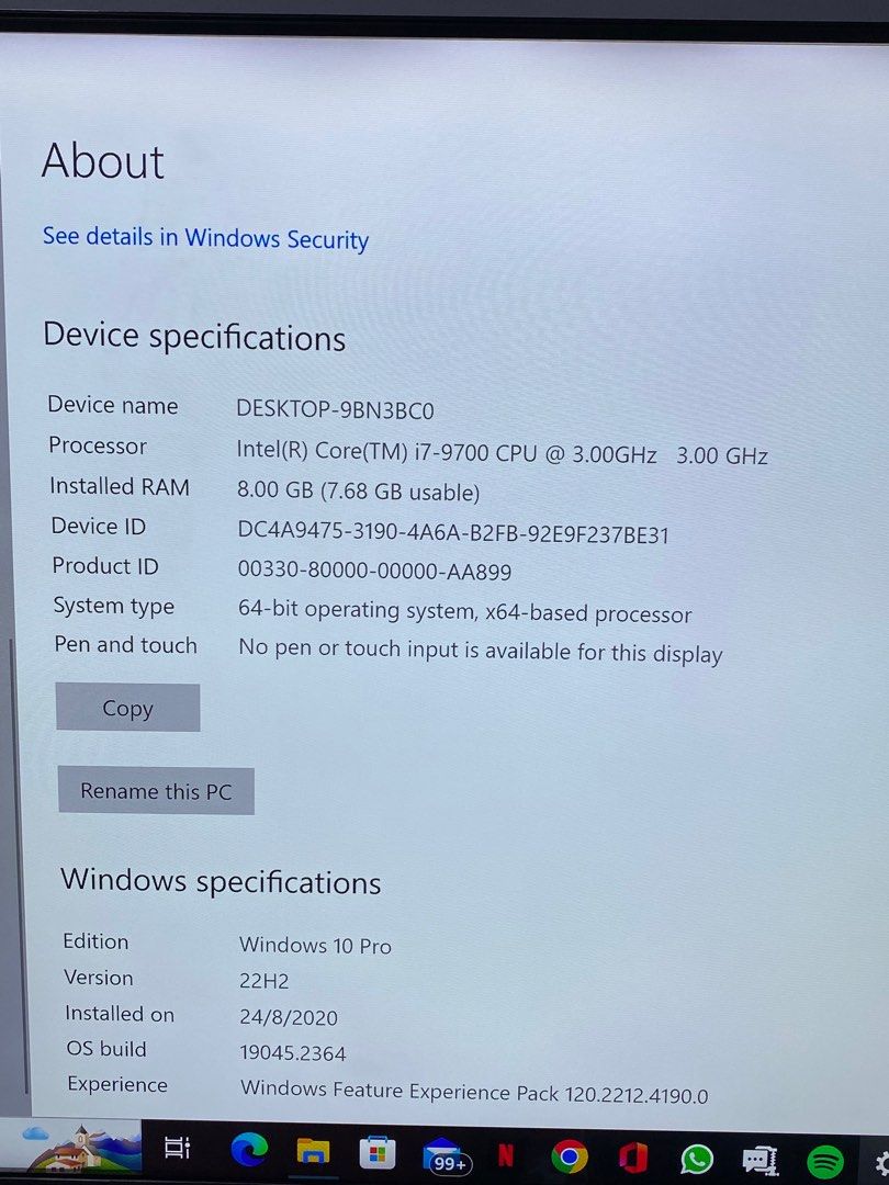 DESKTOP, PC, PHILLIPS MONITOR, CPU, Computers & Tech, Desktops on Carousell