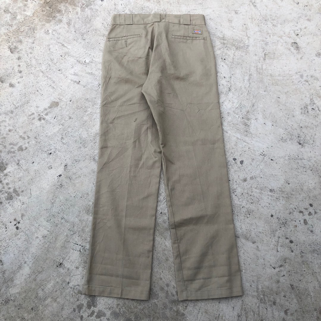Dickies 873 Khaki Second Original, Fesyen Pria, Pakaian , Bawahan di ...