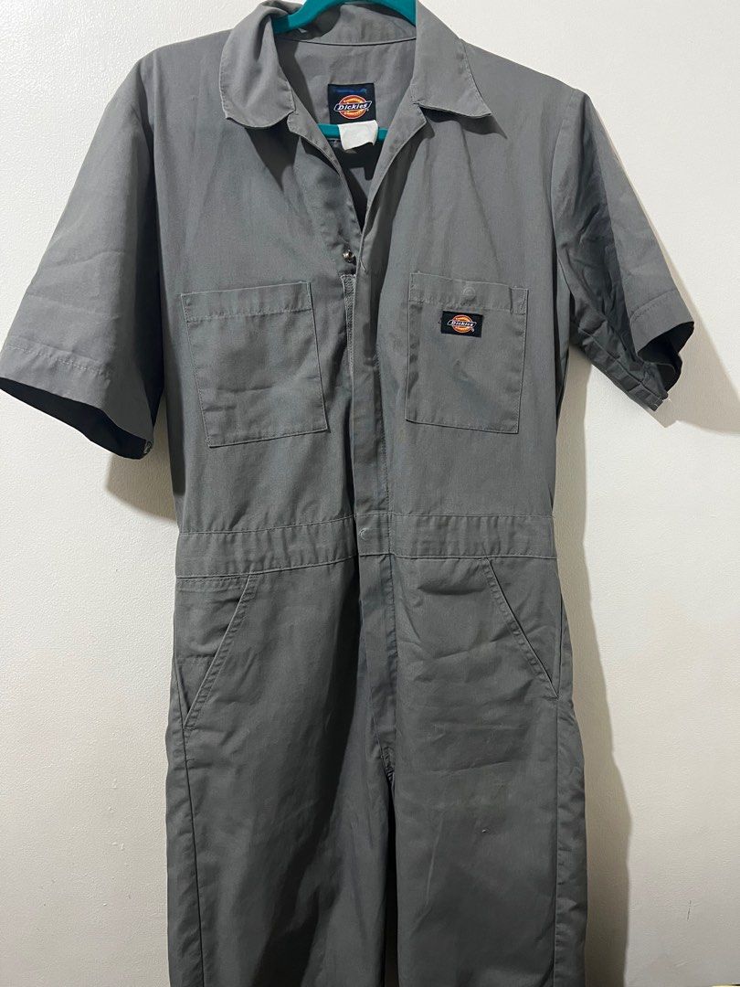 Dickies Grey Boiler Suit, Women's Fashion, Dresses & Sets, Jumpsuits on ...