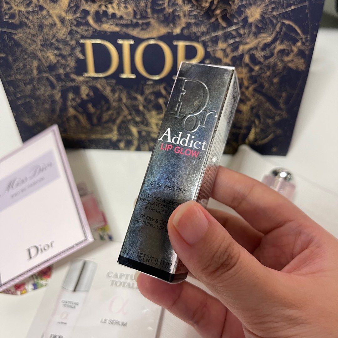Dior Addict 031 Jisoo Lip Glow Balm, Beauty & Personal Care, Face ...