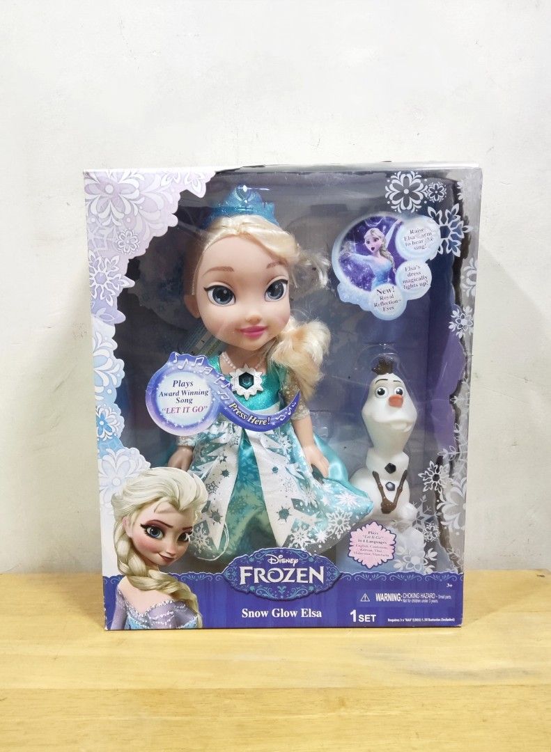 Disney Frozen Snow Glow Elsa Singing Doll, Hobbies & Toys, Toys & Games ...