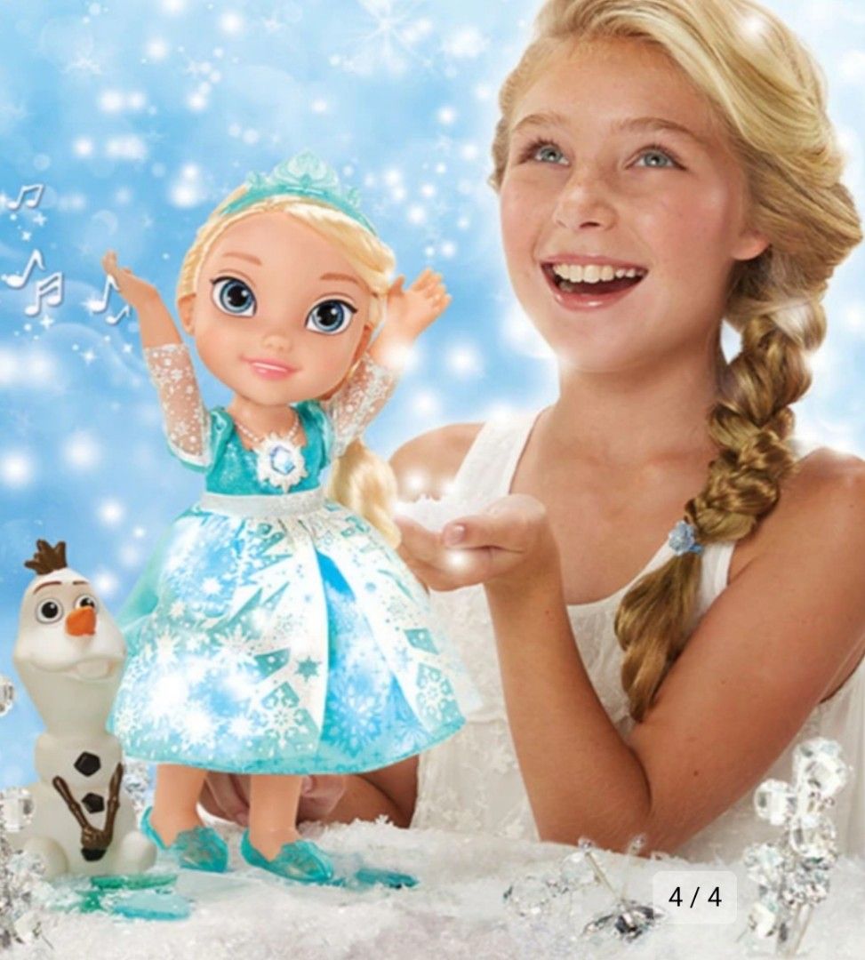Disney Frozen Snow Glow Elsa Singing Doll, Hobbies & Toys, Toys & Games ...