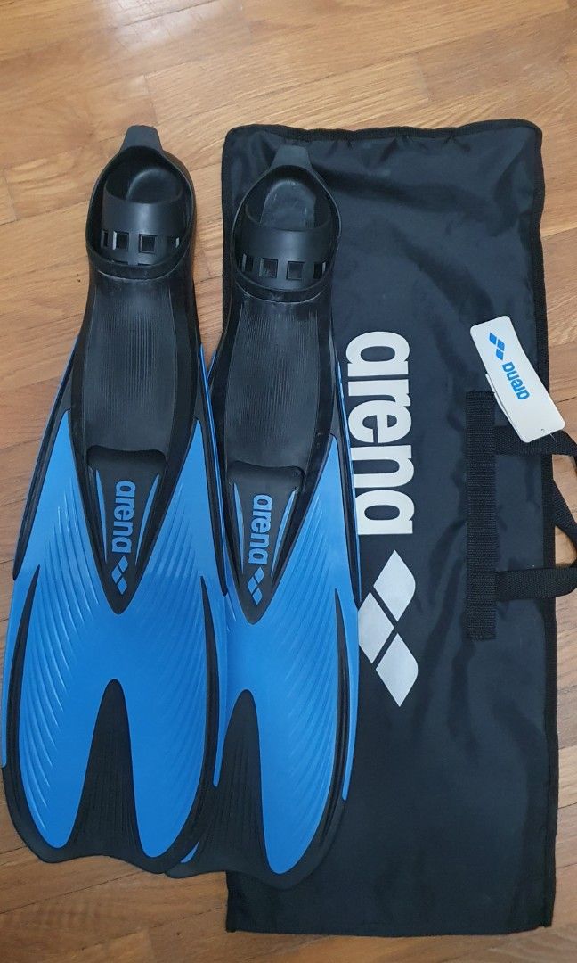 Diving Fins - Arena,adult,long fin, Sports Equipment, Sports & Games ...