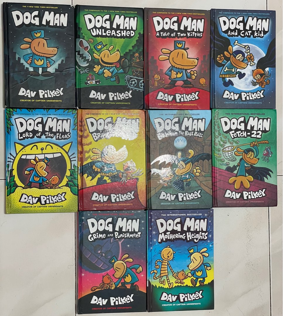 Cheap Dog Man Comics Series 1-10, Hobbies & Toys, Books & Magazines ...