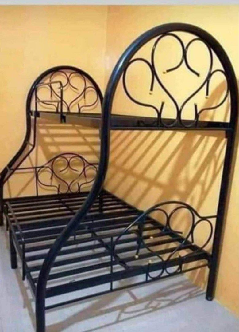 Double size bed frame, Furniture & Home Living, Furniture, Bed Frames ...