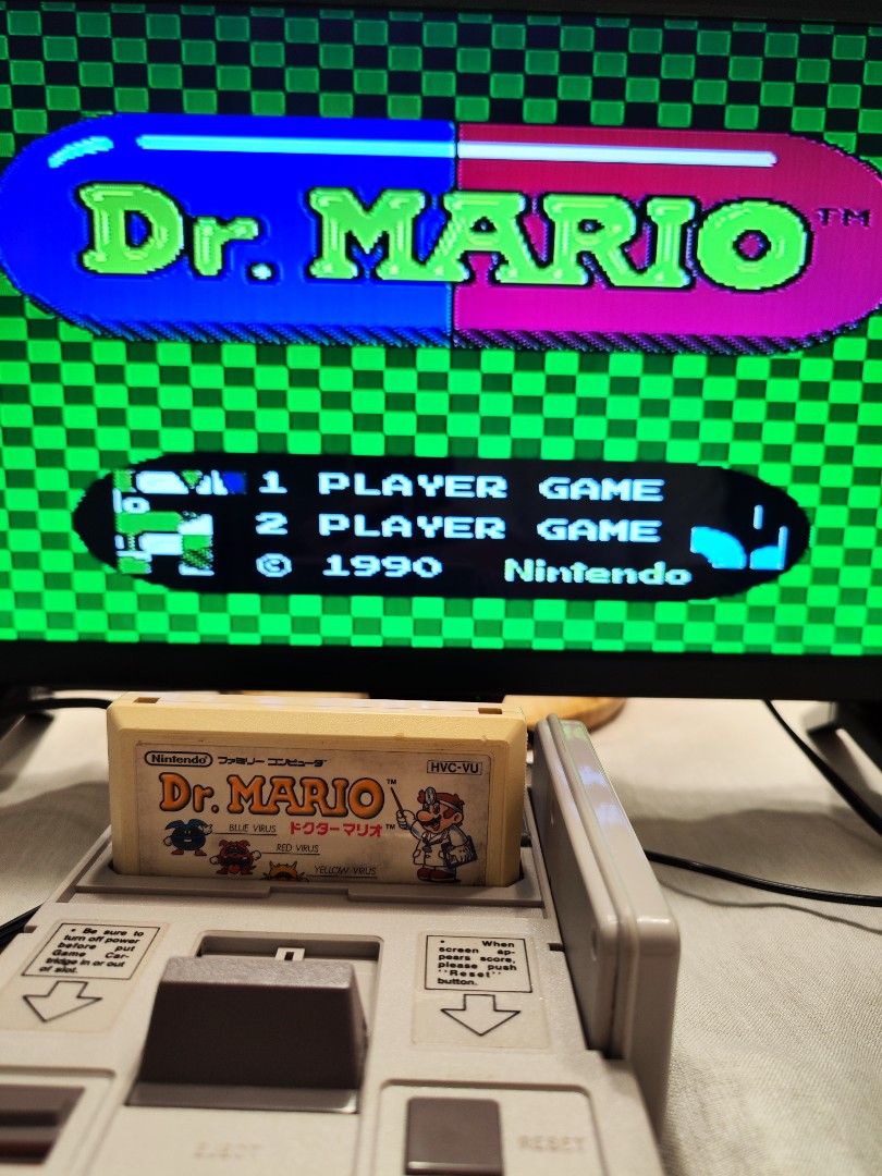 【Dr. Mario】Famicom Game, Video Gaming, Video Games, Nintendo on Carousell