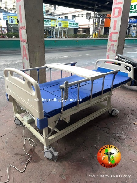 ELECTRIC HOSPITAL BED 7 FUNCTIONS (COMPLETE SET), Furniture & Home ...