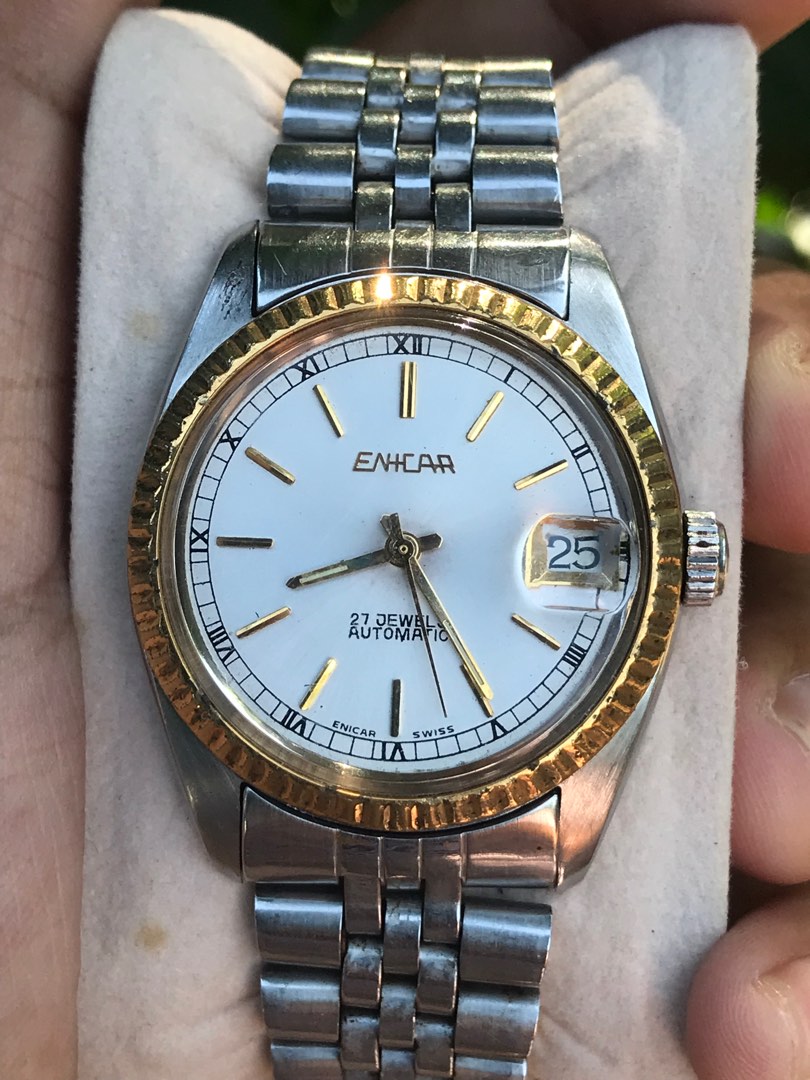 ENICAR VINTAGE SWISS AUTOMATIC WATCH., Men's Fashion, Watches ...