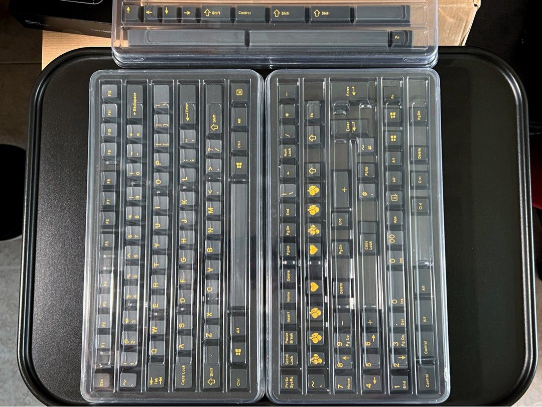 EnjoyPBT EPBT Cherry Yolch Double-shot ABS keycap set, Computers & Tech, Parts & Accessories ...