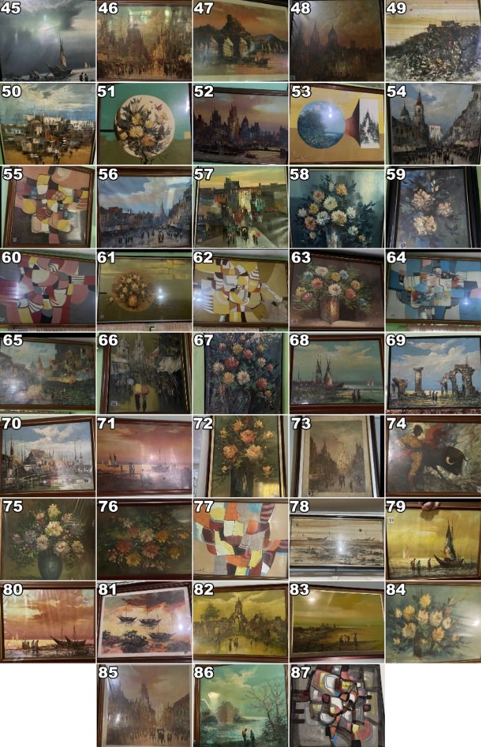 Enrico Zablan Paintings, Hobbies & Toys, Stationary & Craft, Art ...