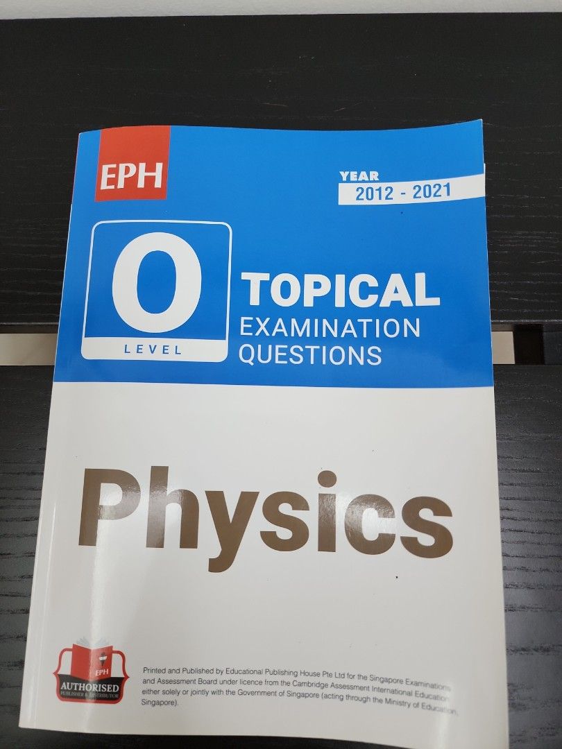 EPH Topical O level Physics, Hobbies & Toys, Books & Magazines ...