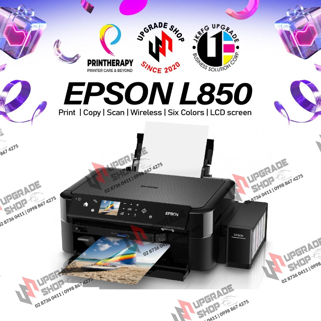 Epson L850 Photo All-in-One Ink Tank Printer, Computers & Tech ...