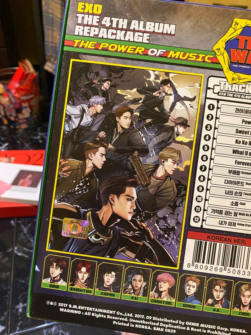 EXO POWER ALBUM, Hobbies & Toys, Memorabilia & Collectibles, K-Wave on ...