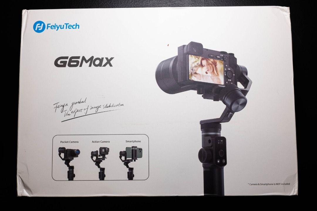 Feiyutech G6 Max 3-Axis Gimbal, Photography, Photography Accessories ...