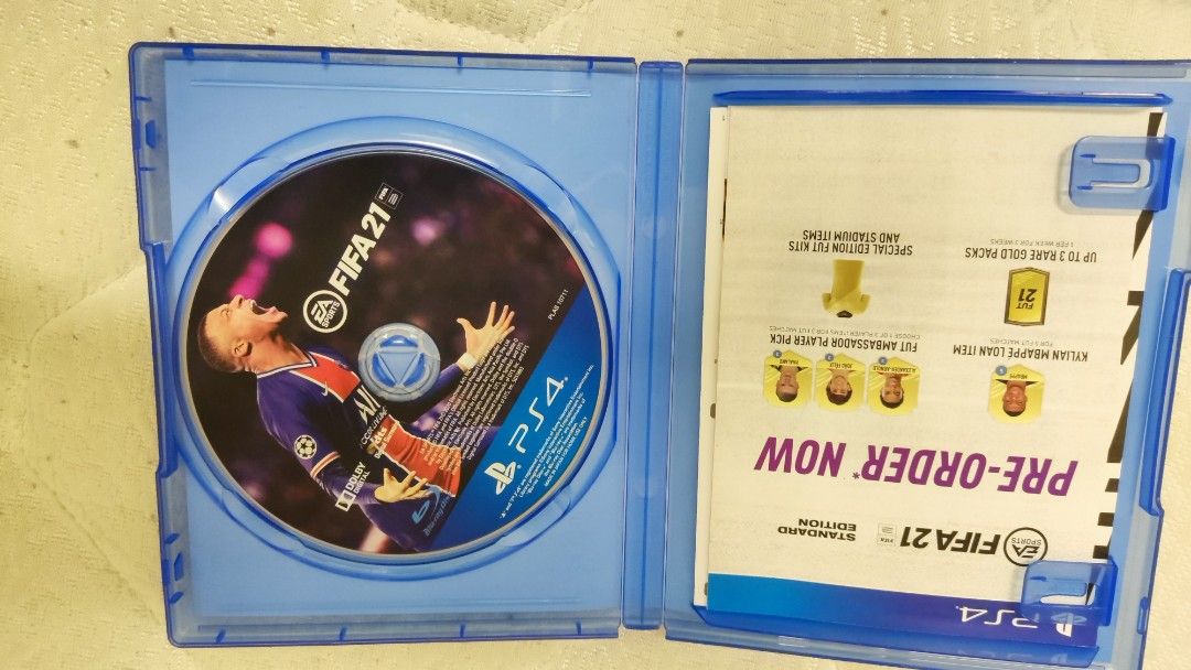 Fifa 21 PS4 disk, Hobbies & Toys, Toys & Games on Carousell