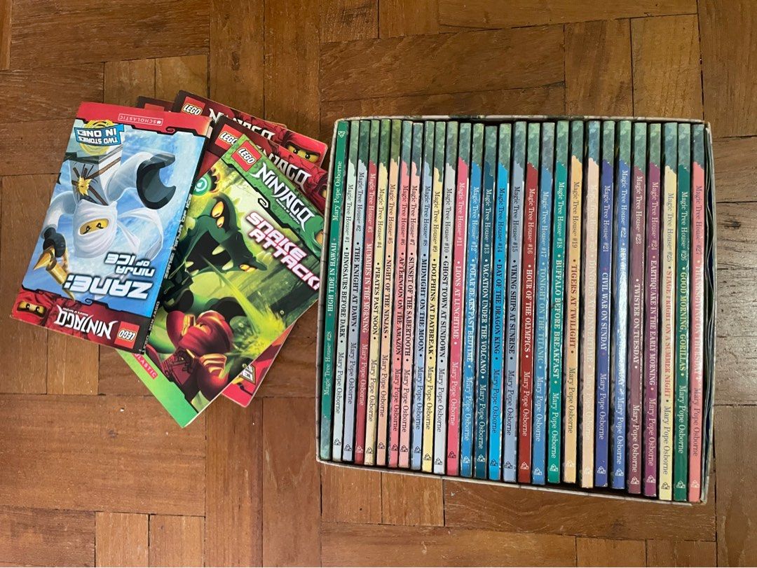 full magic tree house series and lego ninjago series combo, Hobbies ...