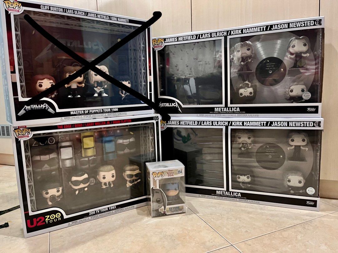 Funko Pop! Moment: Metallica Master of Puppets Tour (1986) Vinyl ...