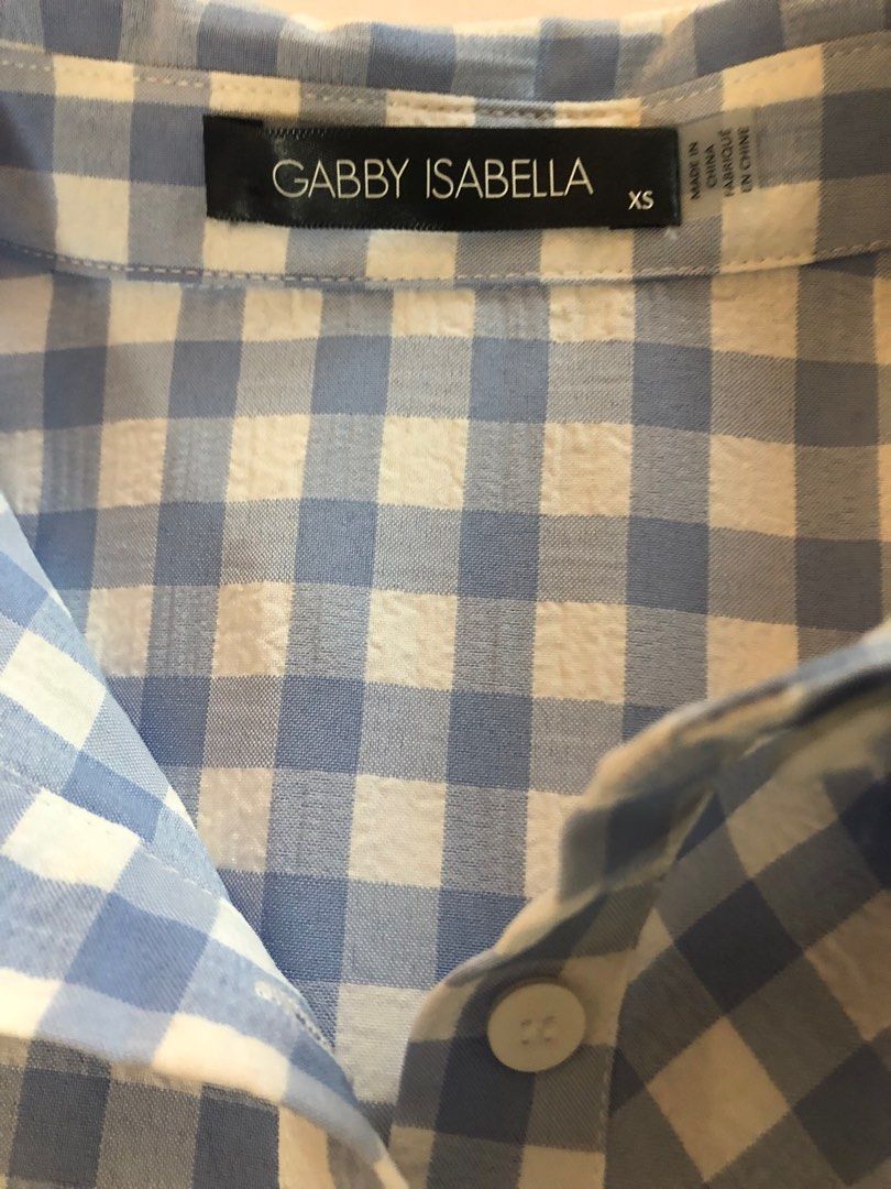 Gabby Isabella French Baby Blue Casual Dress, Women's Fashion, Dresses ...