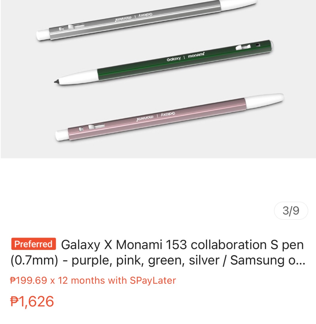 Galaxy x Monami Stylus in Pink, Mobile Phones & Gadgets, Mobile ...