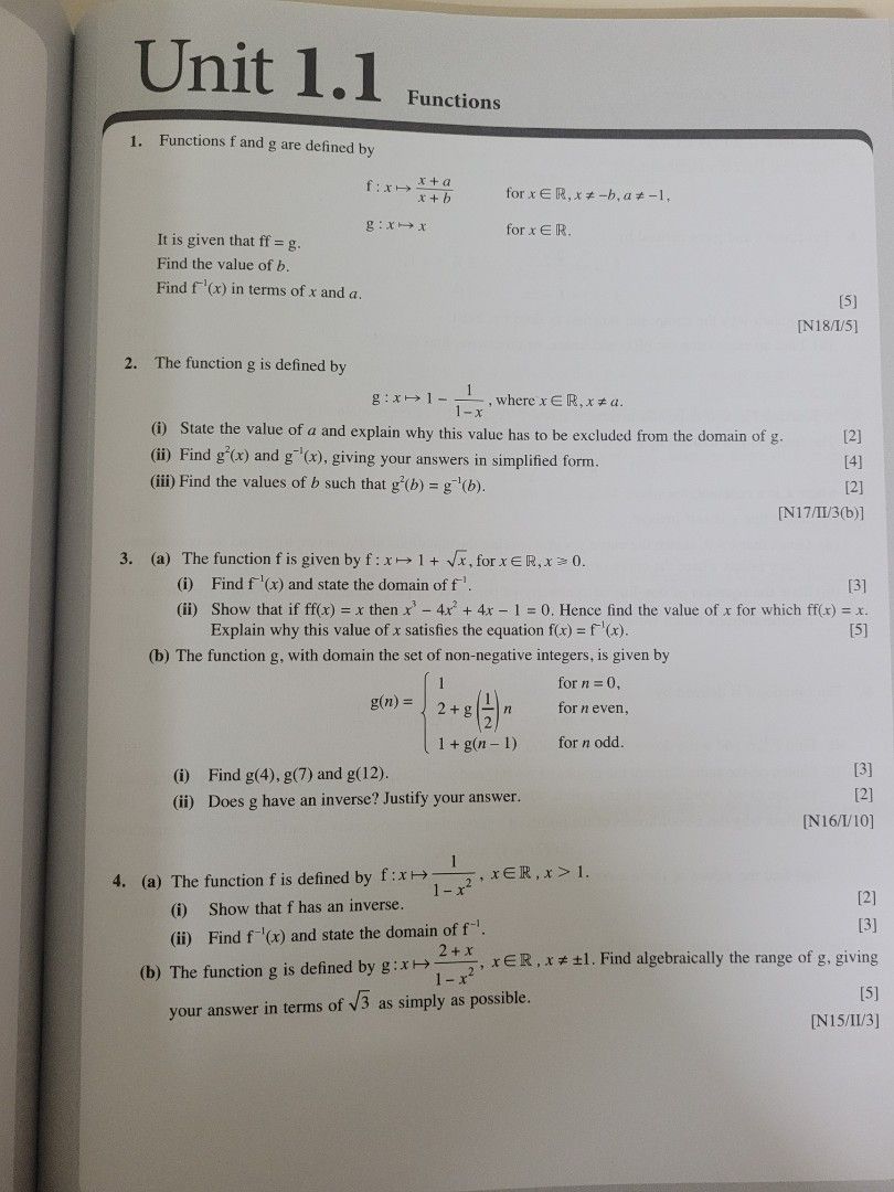 GCE Alevel H2 Math Topical tys 2011-2020, Hobbies & Toys, Books ...