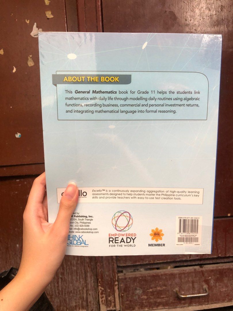 General Mathematics for SHS | ABM SHS Book, Hobbies & Toys, Books ...