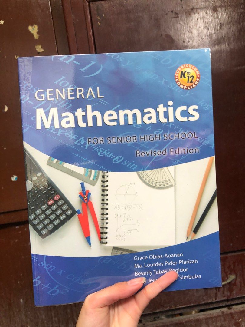General Mathematics for SHS | ABM SHS Book, Hobbies & Toys, Books ...