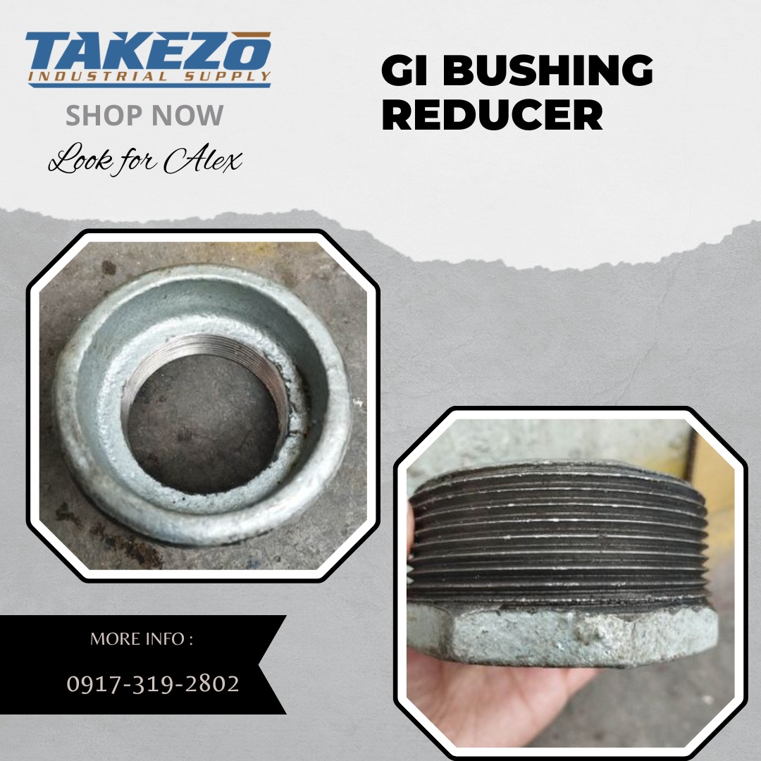 Gi Bushing Reducer, Commercial & Industrial, Construction Tools & Equipment on Carousell