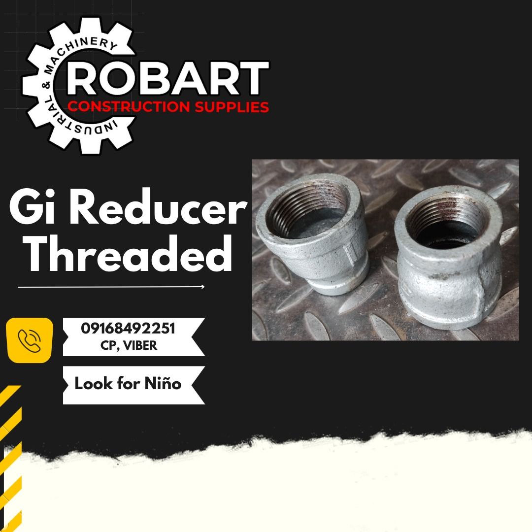 Gi Reducer Threaded, Commercial & Industrial, Construction Tools ...