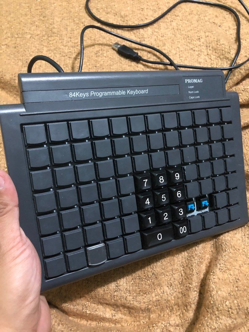 Gigatek Promag 84keys programmable keyboard, Computers & Tech, Parts ...
