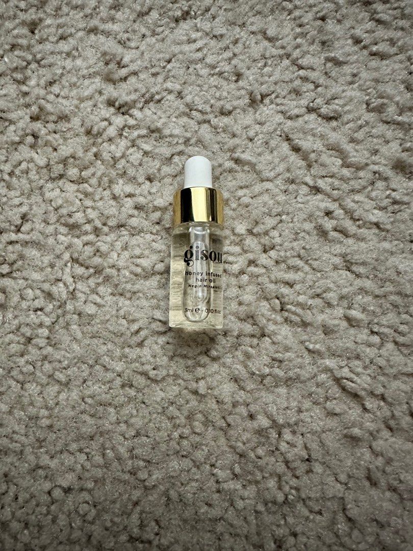 Gisou Honey Infused Hair Oil 3ml, Beauty & Personal Care, Hair on Carousell