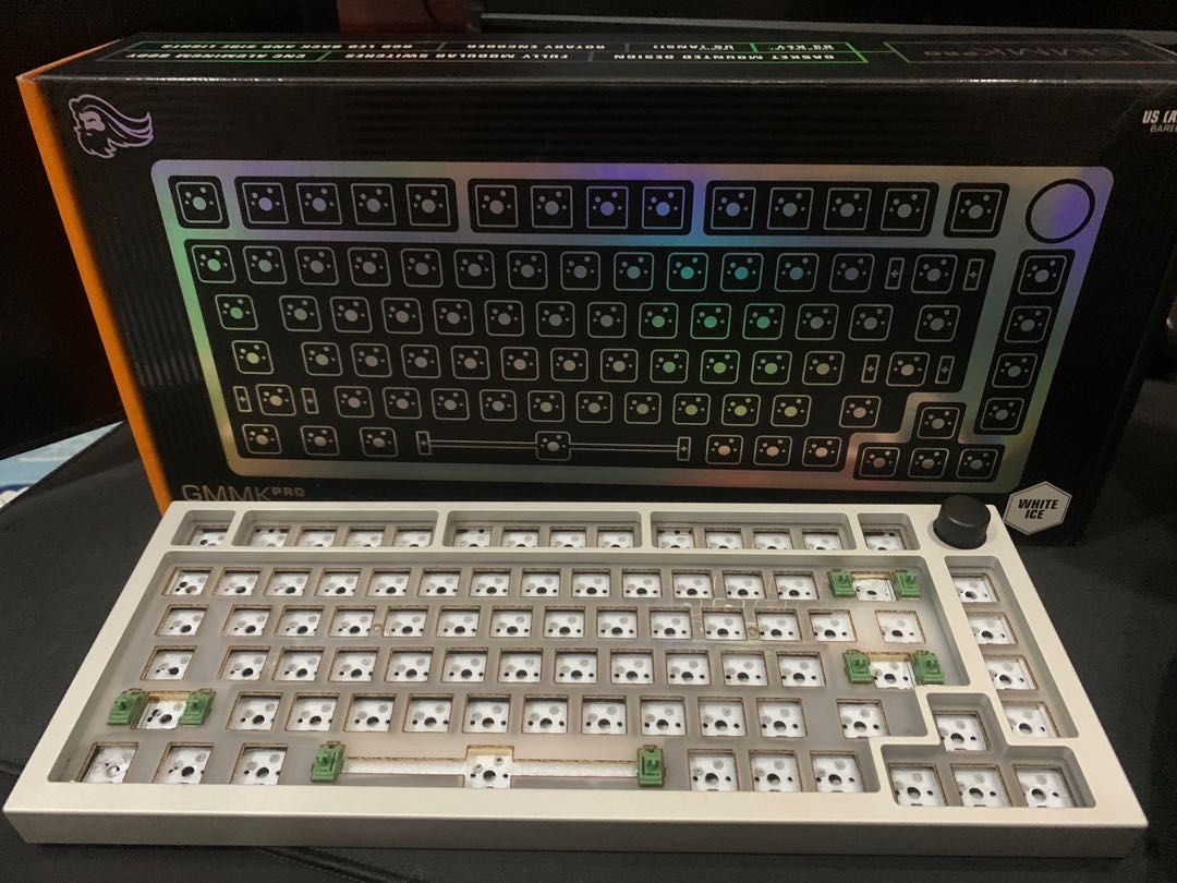GMMK PRO WHITE ICE BAREBONES + GLORIOUS CARRYING CASE, Computers & Tech, Parts & Accessories ...