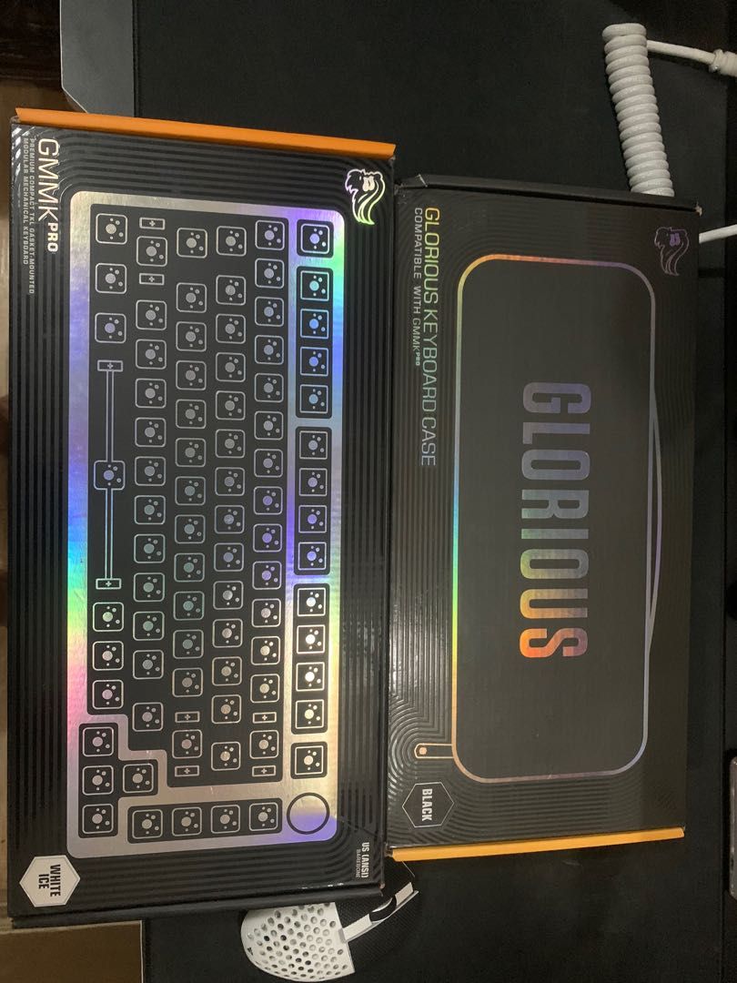 GMMK PRO WHITE ICE BAREBONES + GLORIOUS CARRYING CASE, Computers & Tech, Parts & Accessories ...