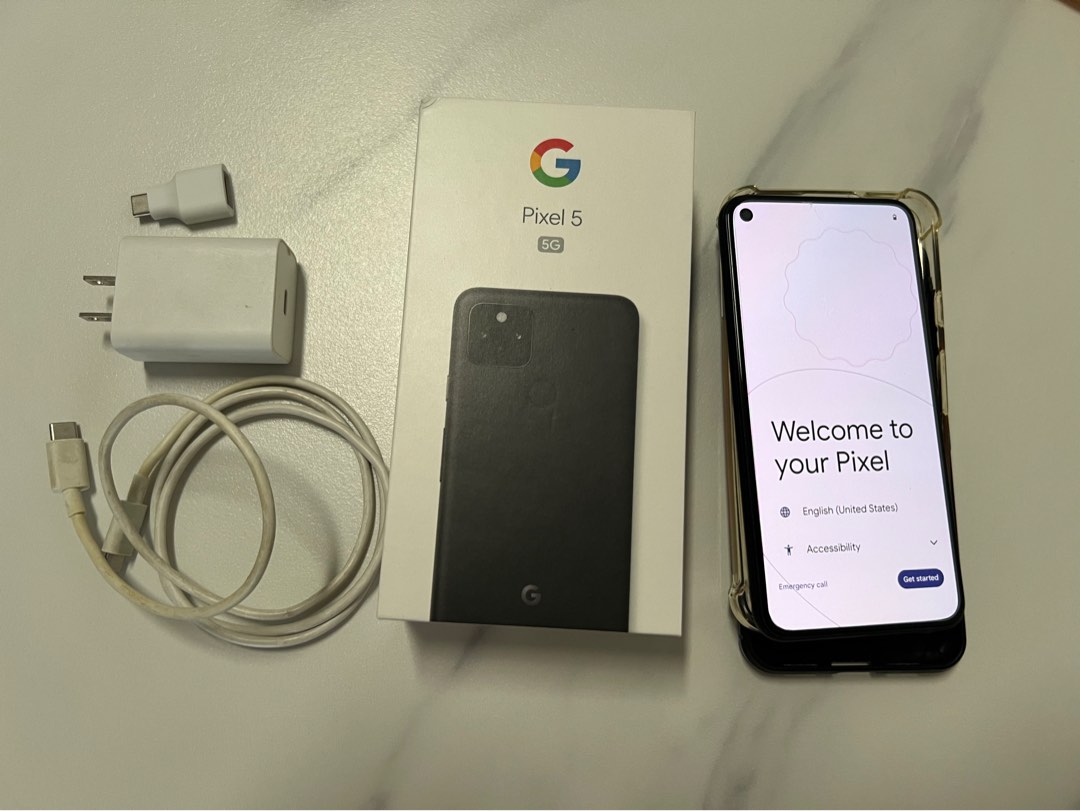 Google Pixel 5 5G Just Black 128 GB USA set, Mobile Phones & Gadgets ...