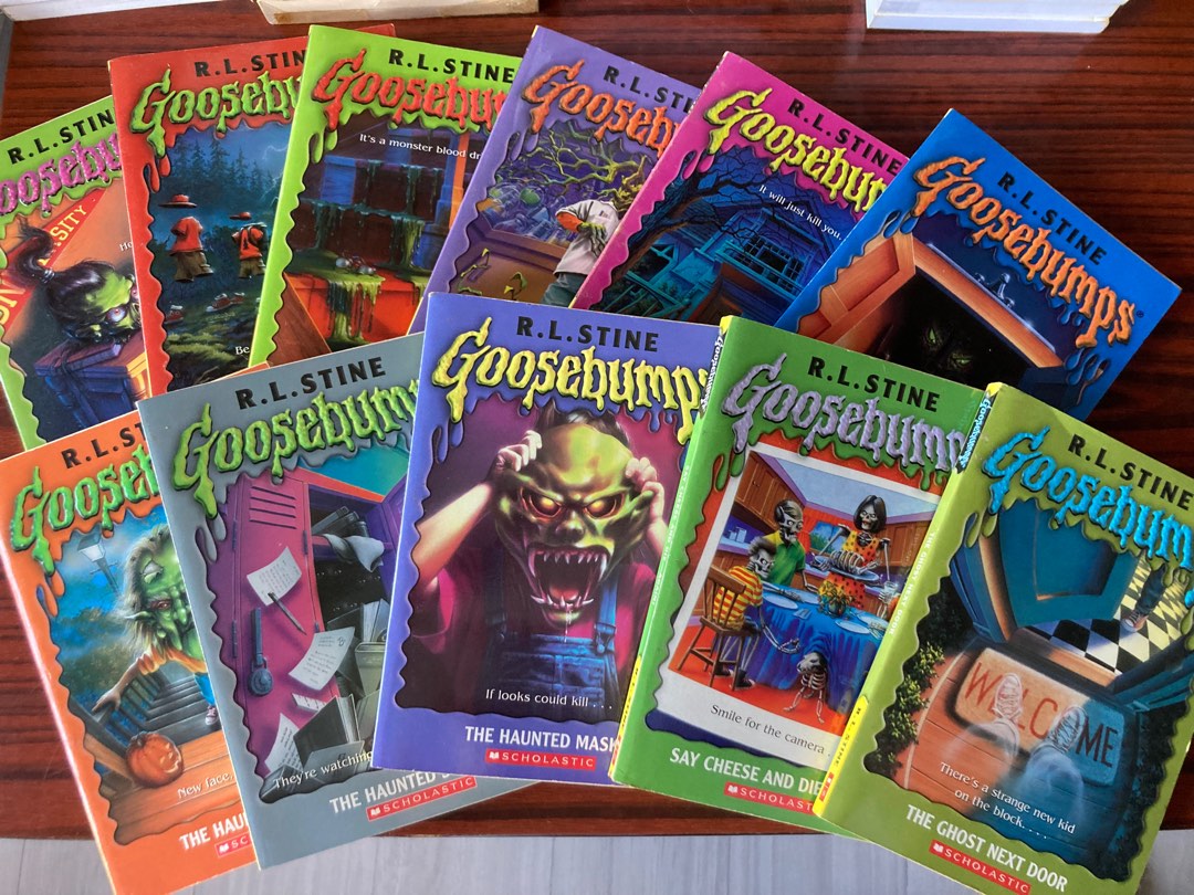 Goosebumps storybooks, 興趣及遊戲, 書本 & 文具, 小說 & 故事書 - Carousell