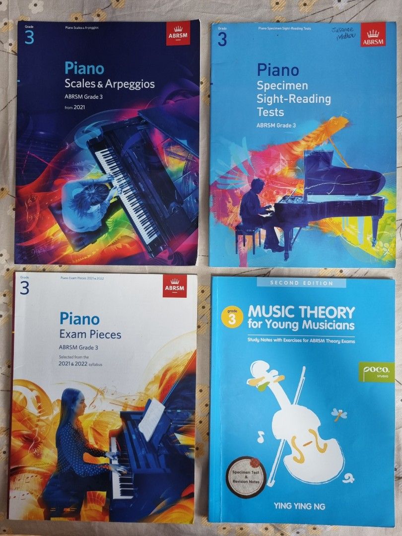 Grade 3 piano books, Hobbies & Toys, Books & Magazines, Textbooks on ...