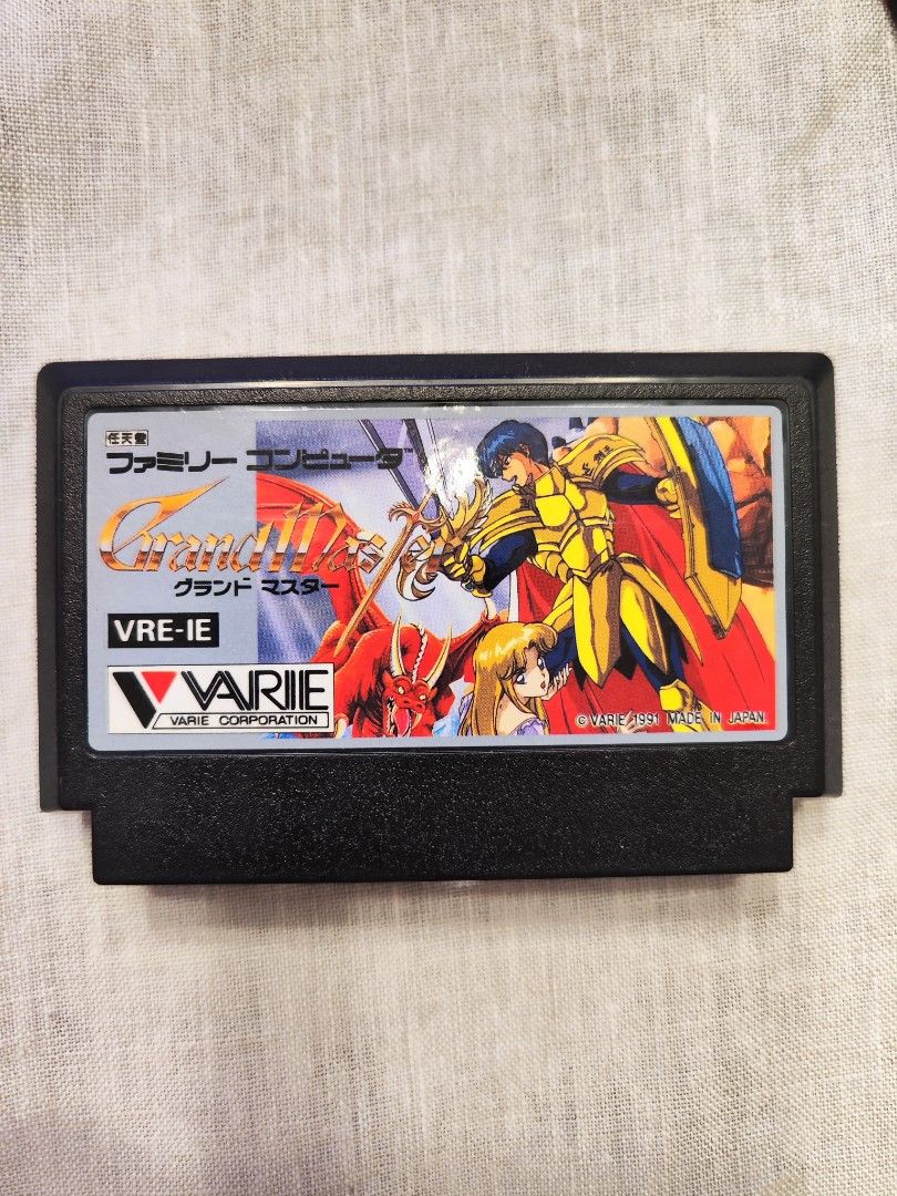 【Grand Master】Famicom Game, Video Gaming, Video Games, Nintendo on ...